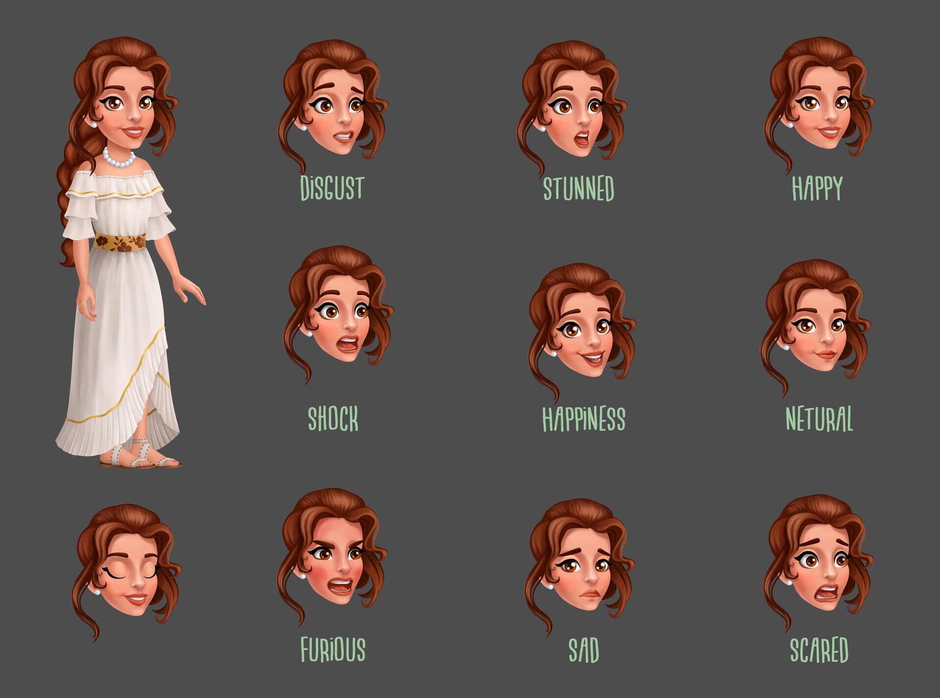 ArtStation - Character stylization and emotions