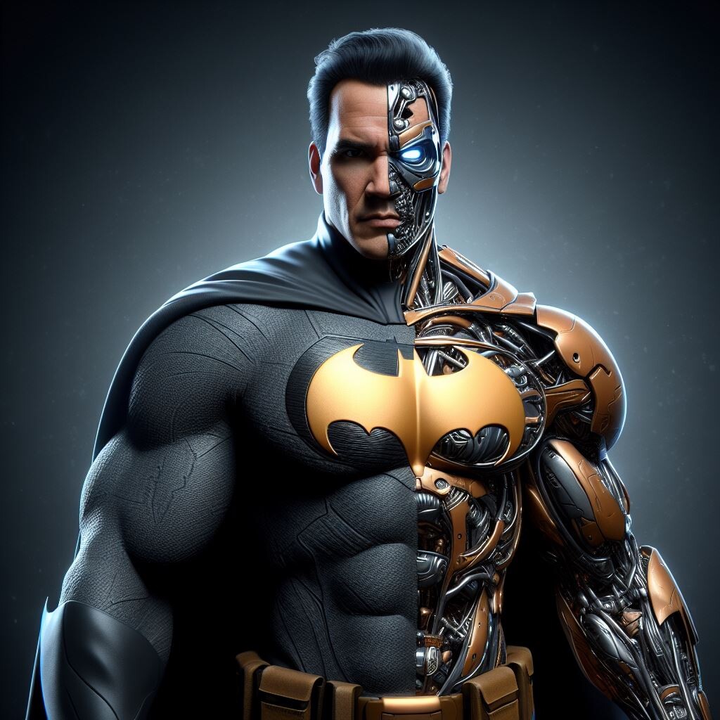 ArtStation - Cybernetic Batman