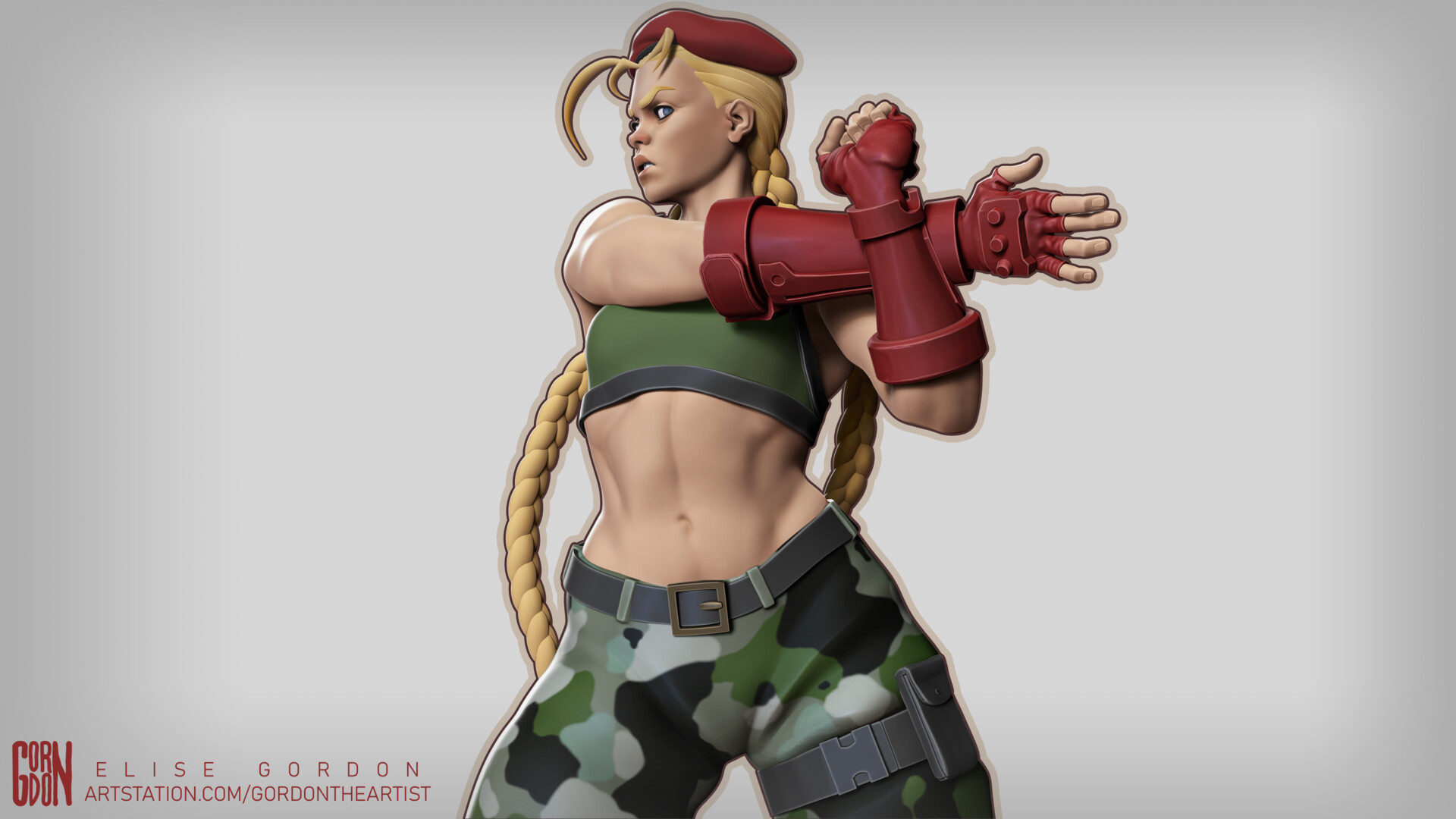 ArtStation - Street Fighter Cammy