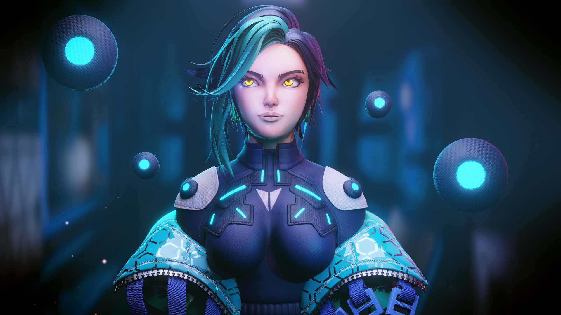 ArtStation - NOVA SCI-FI GIRL