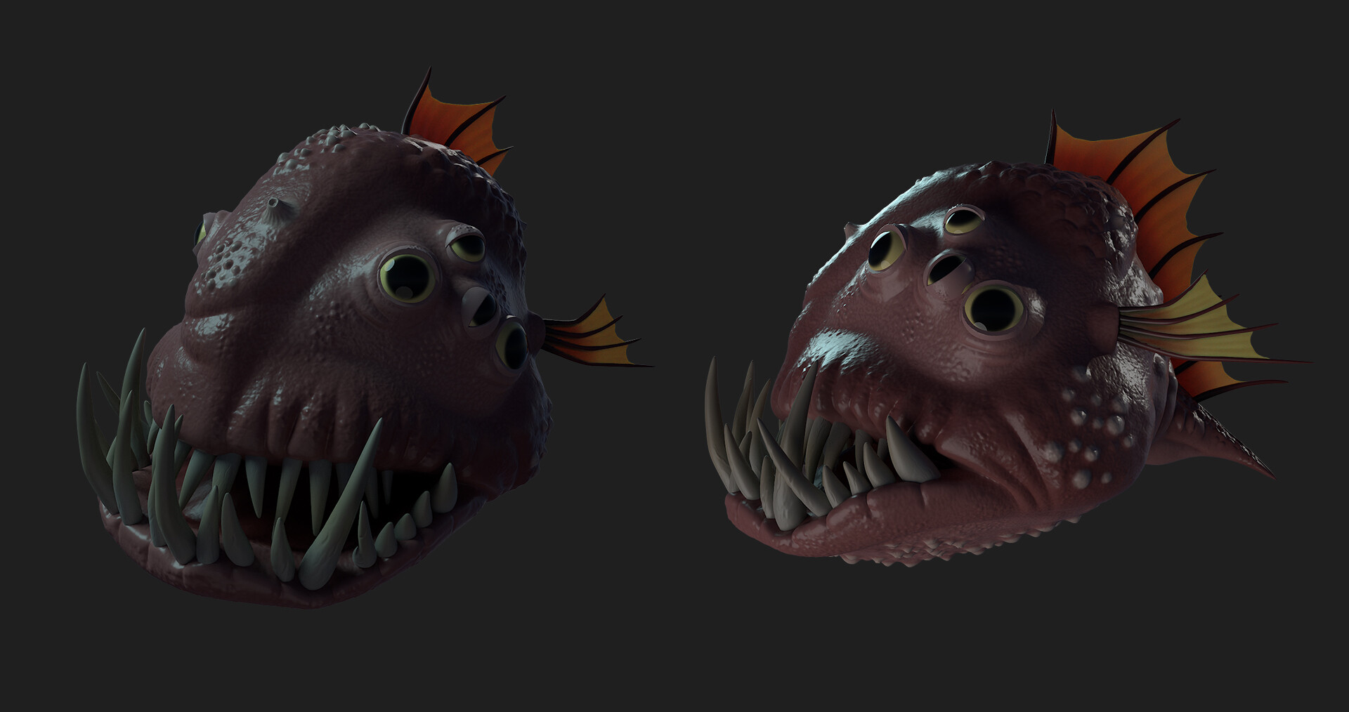 ArtStation - Monster Fish