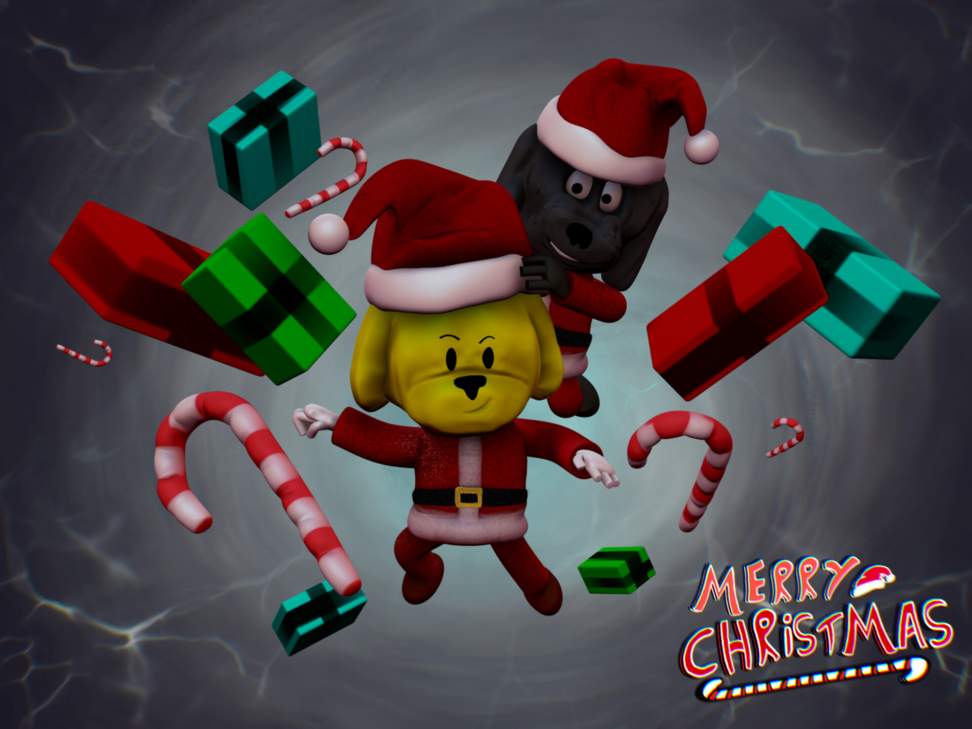 ArtStation - MERRY CHRISTMAS TO EVERYONE