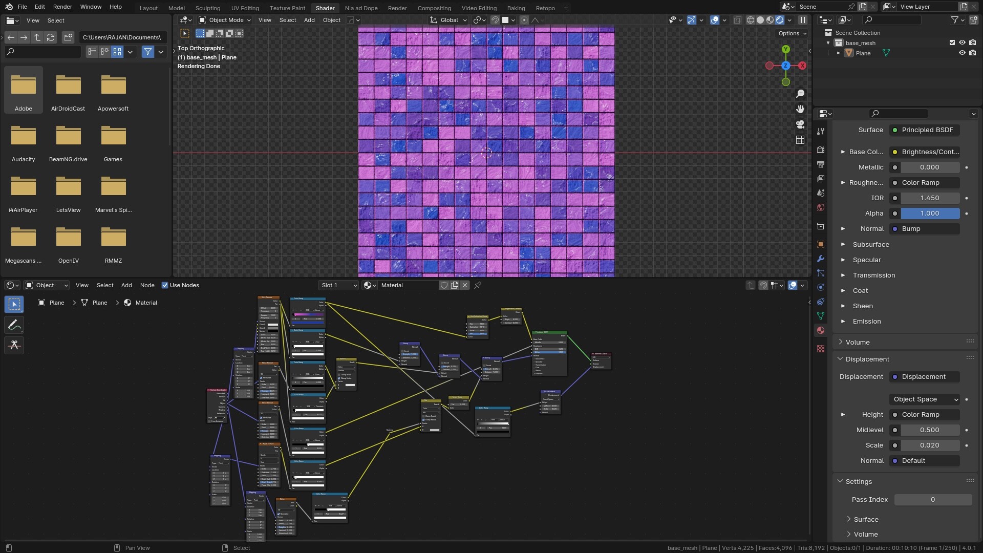 ArtStation - This brick texture is cool ️