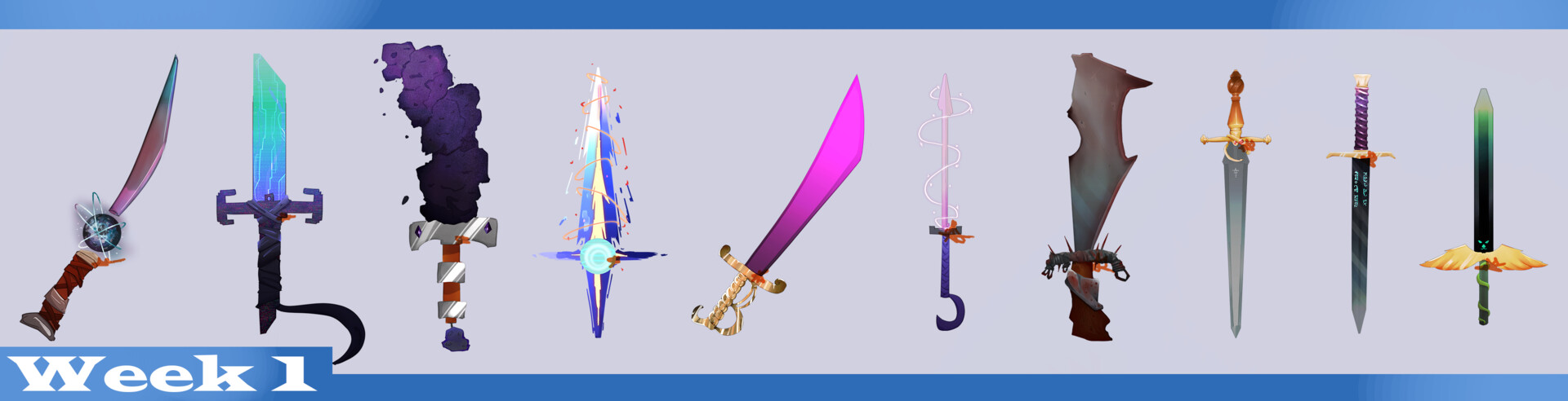 ArtStation - September sword challenge