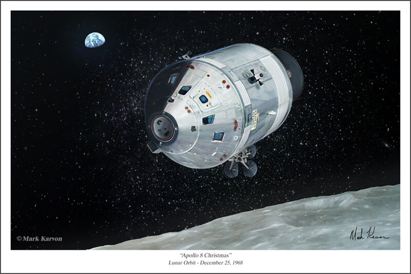ArtStation - Apollo 8 Christmas