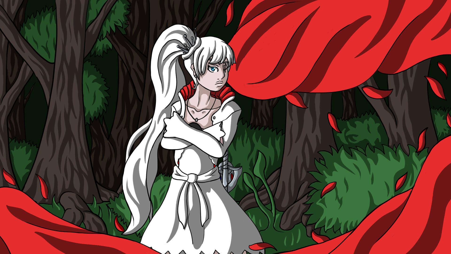 ArtStation - Fixing RWBY Volume 1 remastered pieces