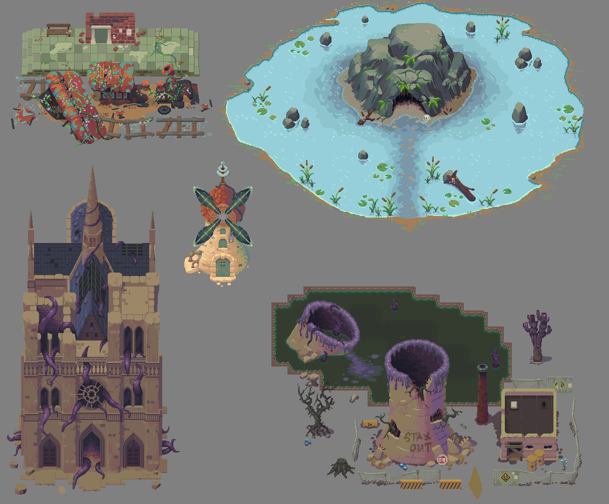 ArtStation - A collection of pixel art assets