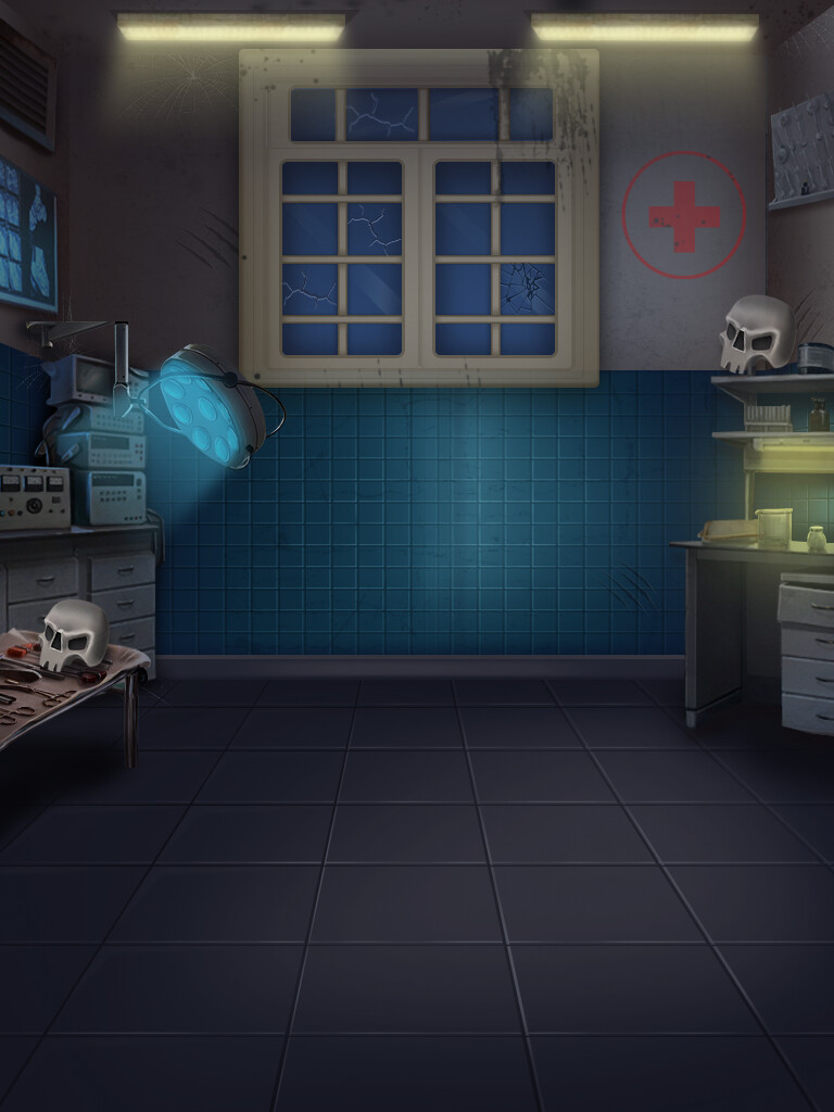 ArtStation - Scary Hospital Room