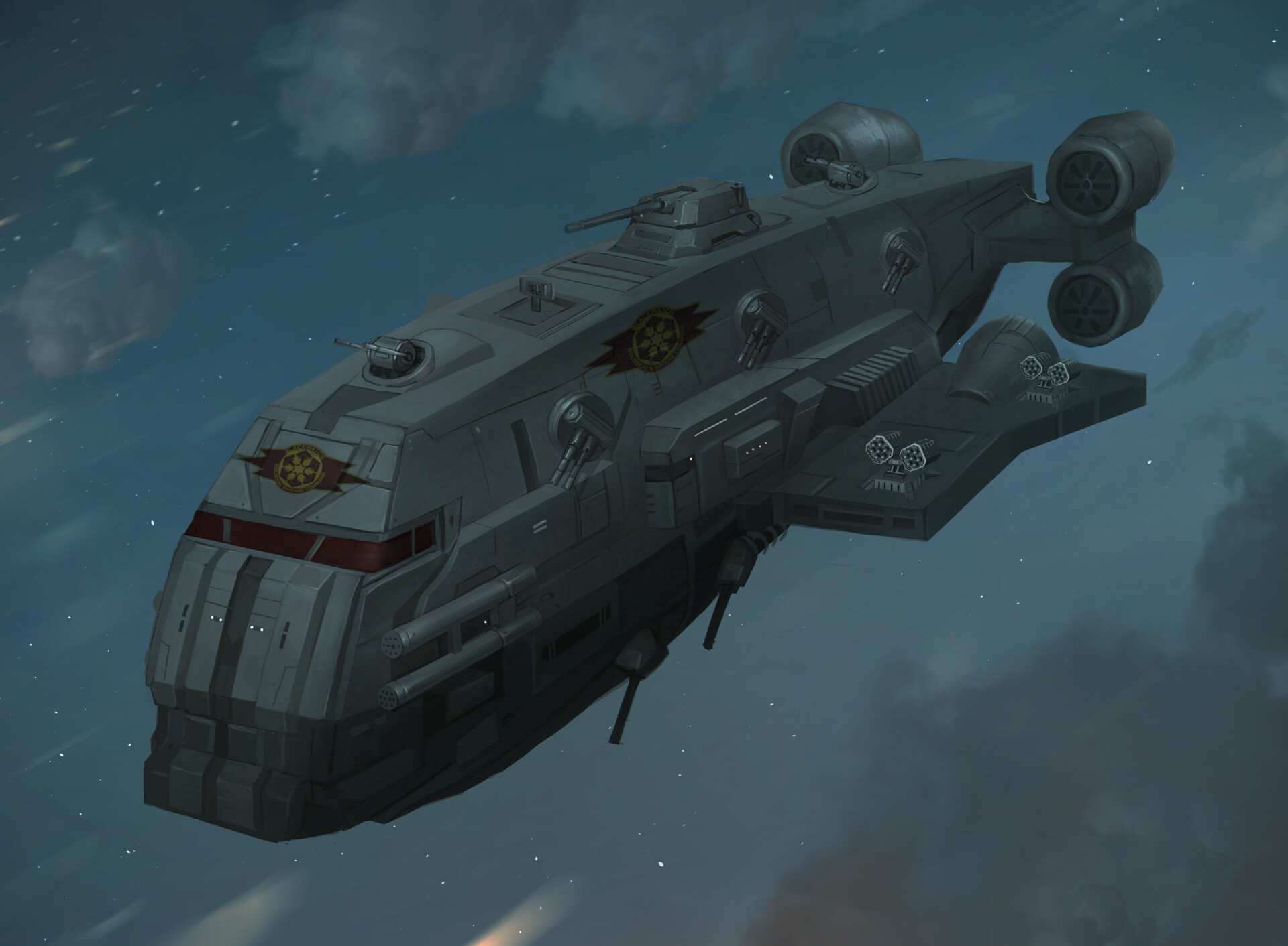 Nox Illustration - SWTOR Warship