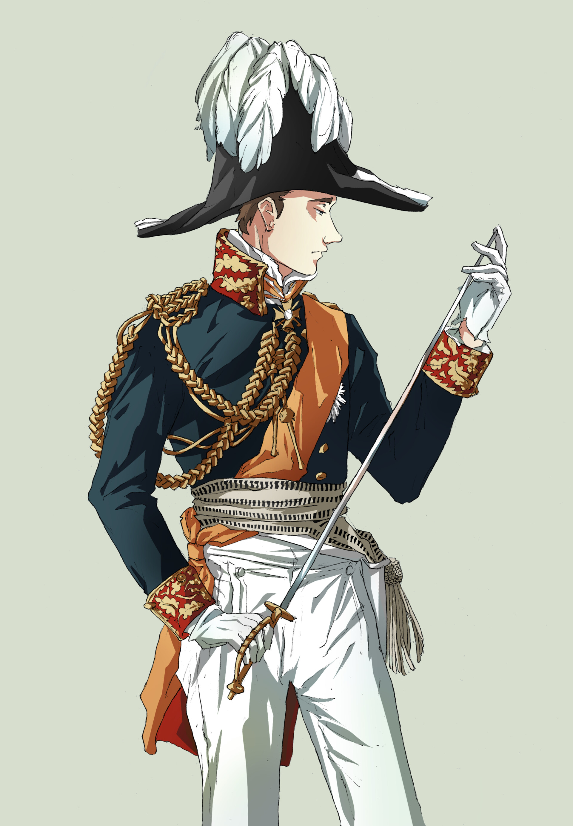 ArtStation - Prussian General 1812