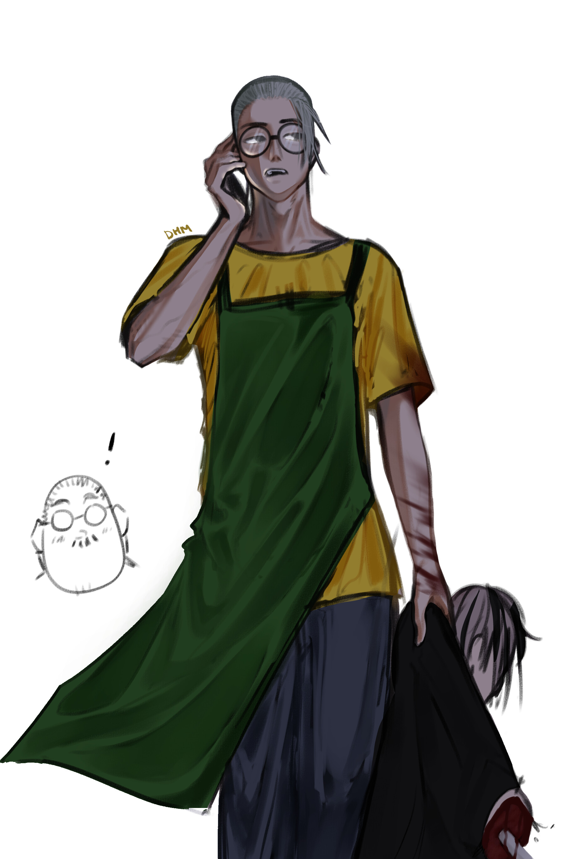 ArtStation - Sakamoto days fan art :3