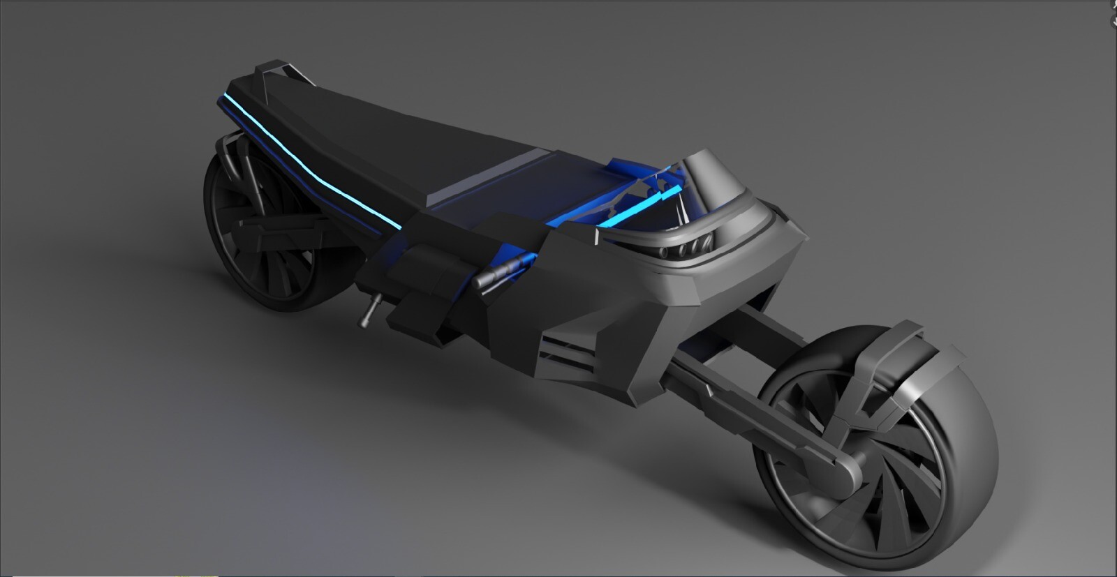 ArtStation - Futuristic Bike Design