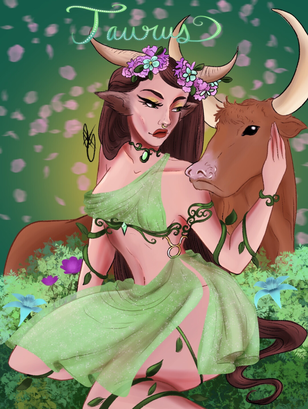 ArtStation - Taurus- Zodiac Series 2023