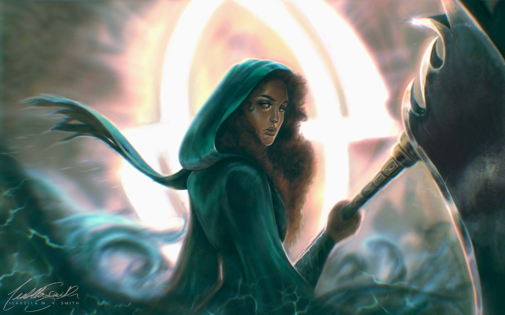 ArtStation - Scythe Candle Label Illustrations