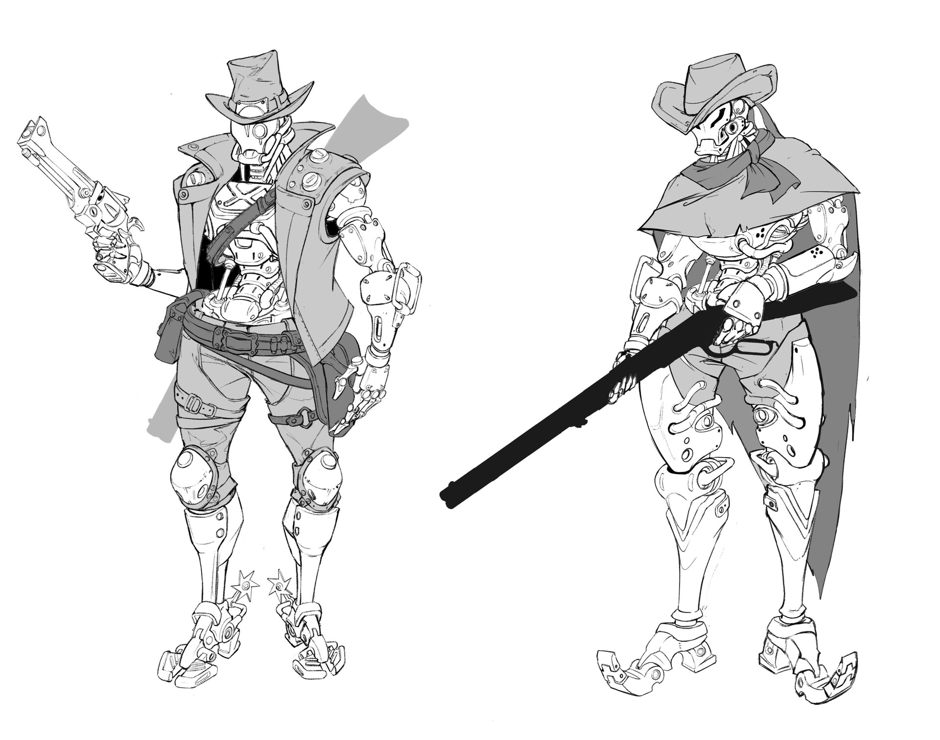ArtStation - robot cowboy