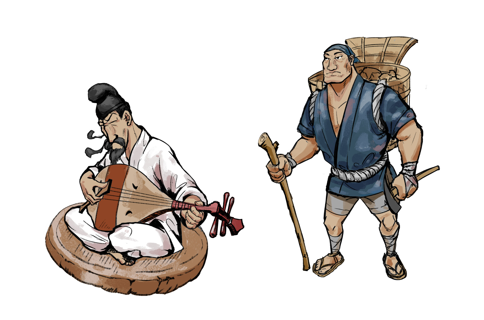 ArtStation - chinese musician