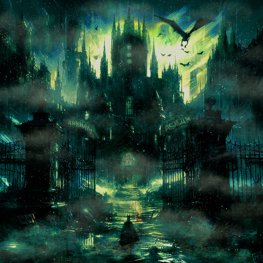 ArtStation - Batman Arkham Asylum
