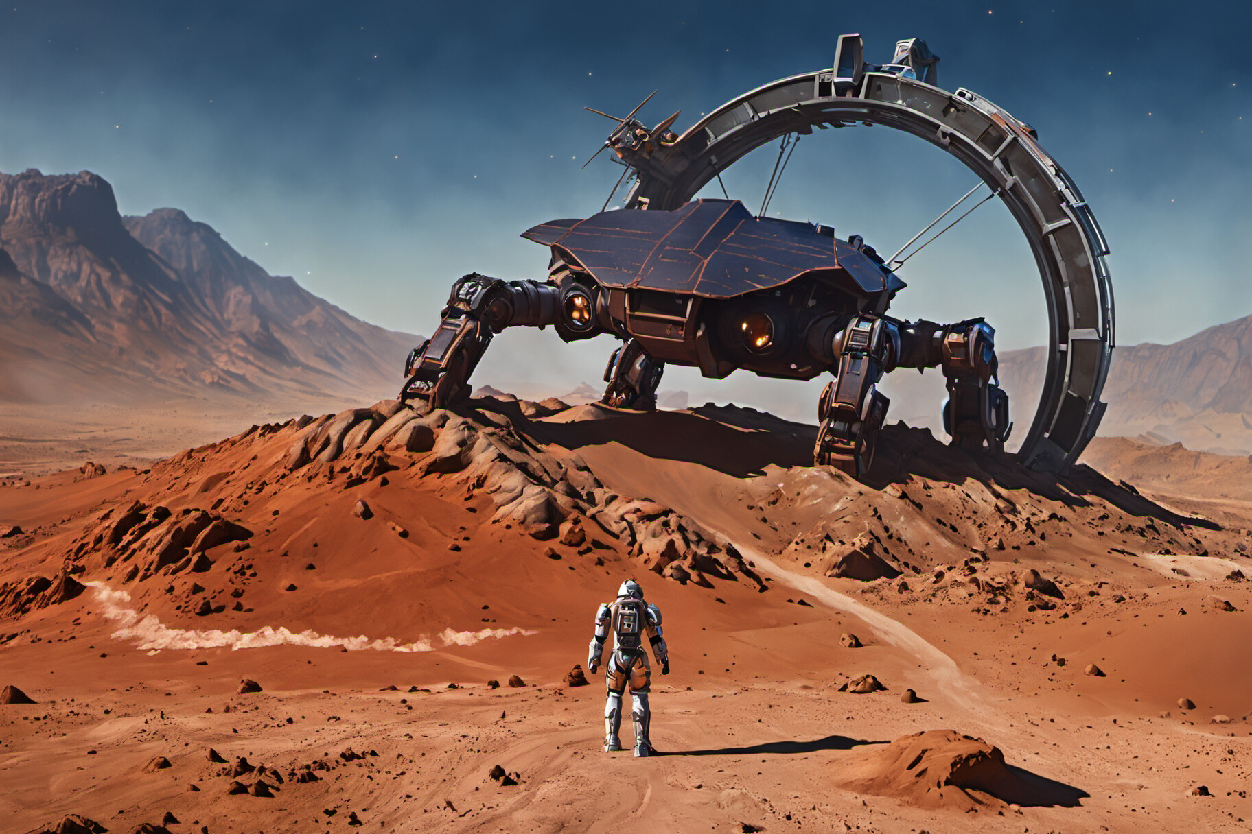 ArtStation - We're going to Mars