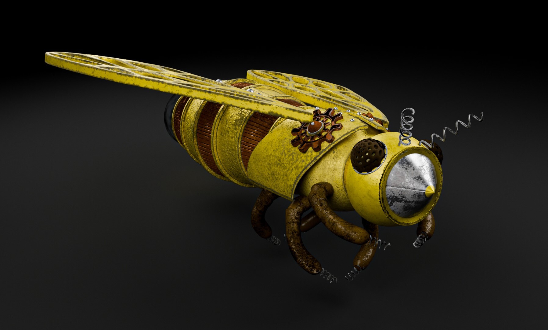 ArtStation - 3d robo firefly