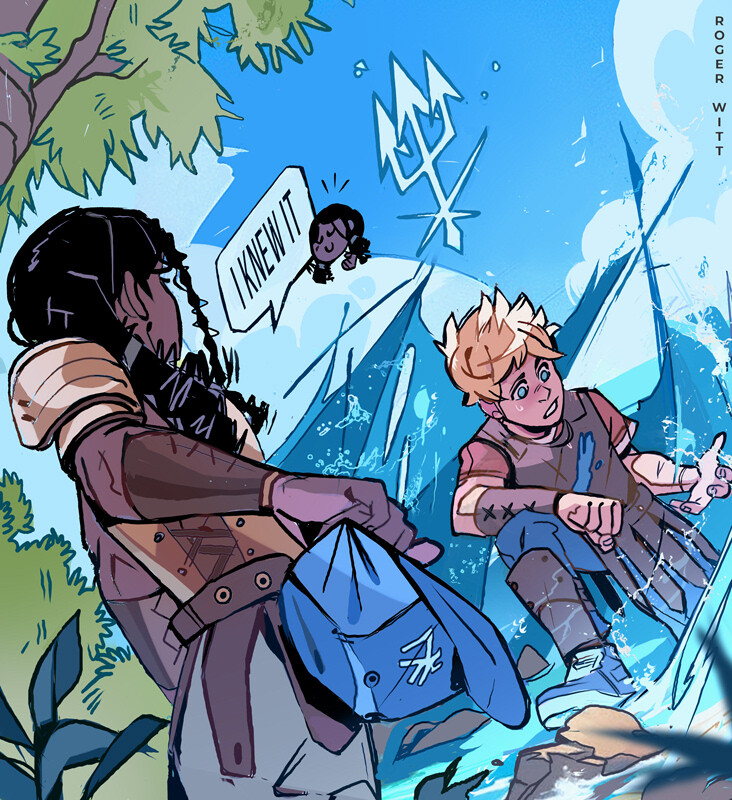 Annabeth En Percy Tekeningen