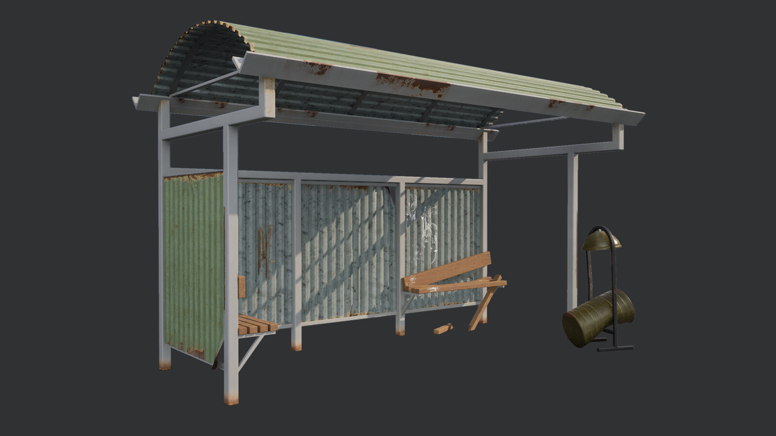 Mikhail Plotnikov - Bus stop