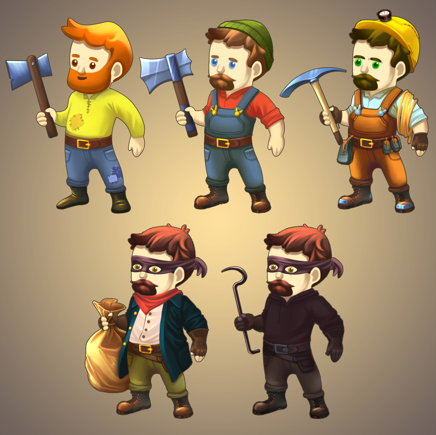 ArtStation - Game Characters