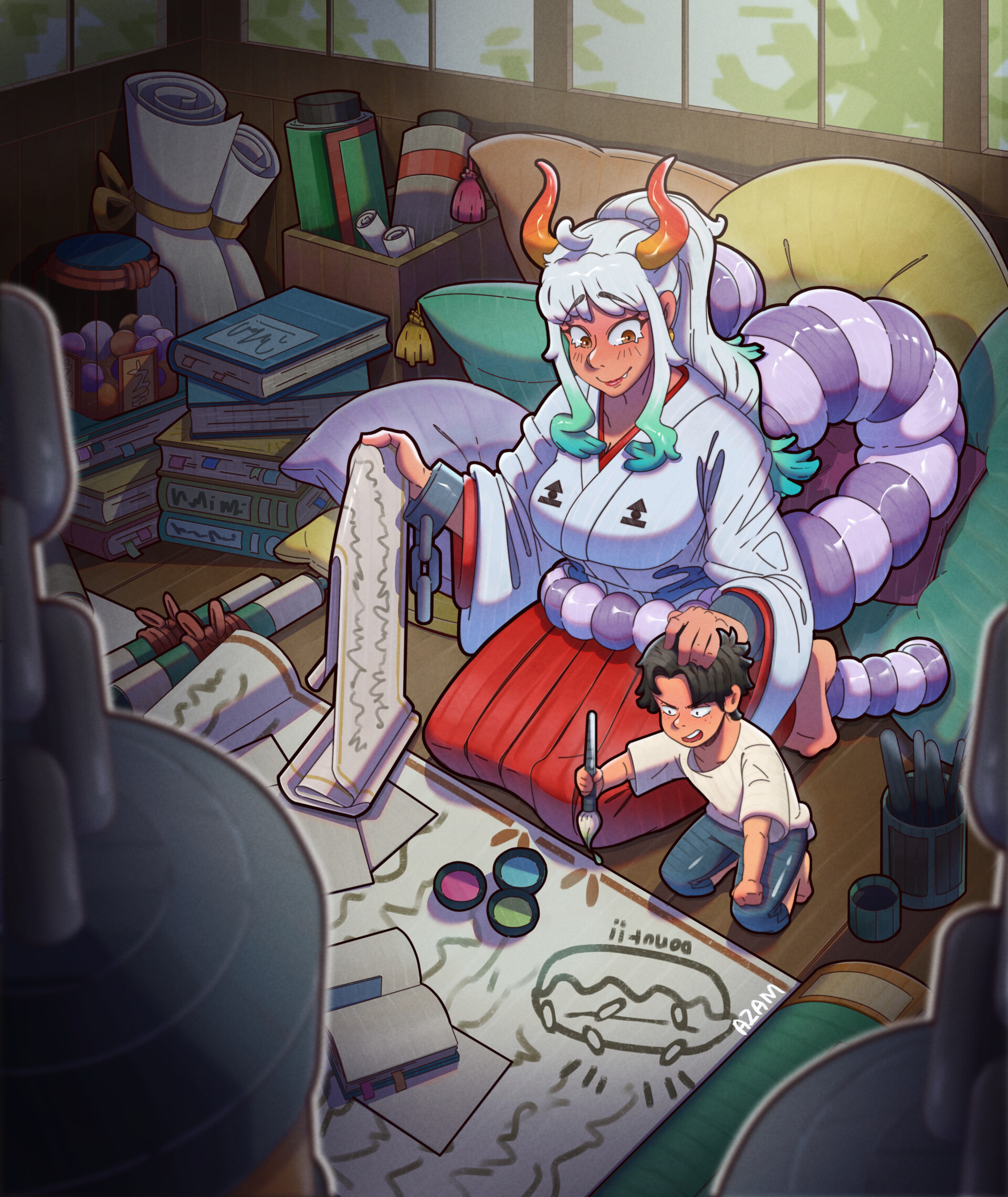 ArtStation - Let's paint with Yamato