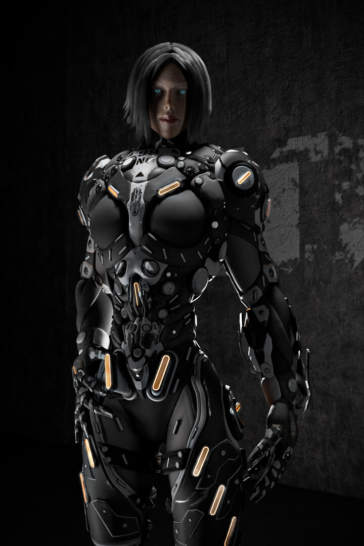 ArtStation - Si-fi Character