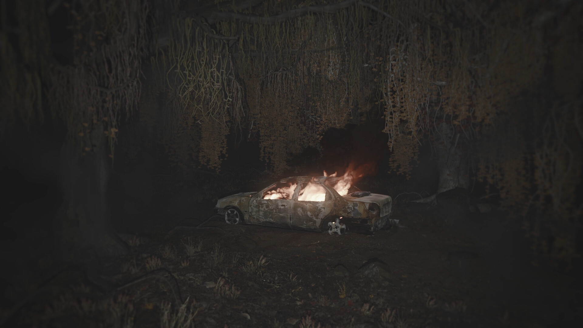 ArtStation - Burned car