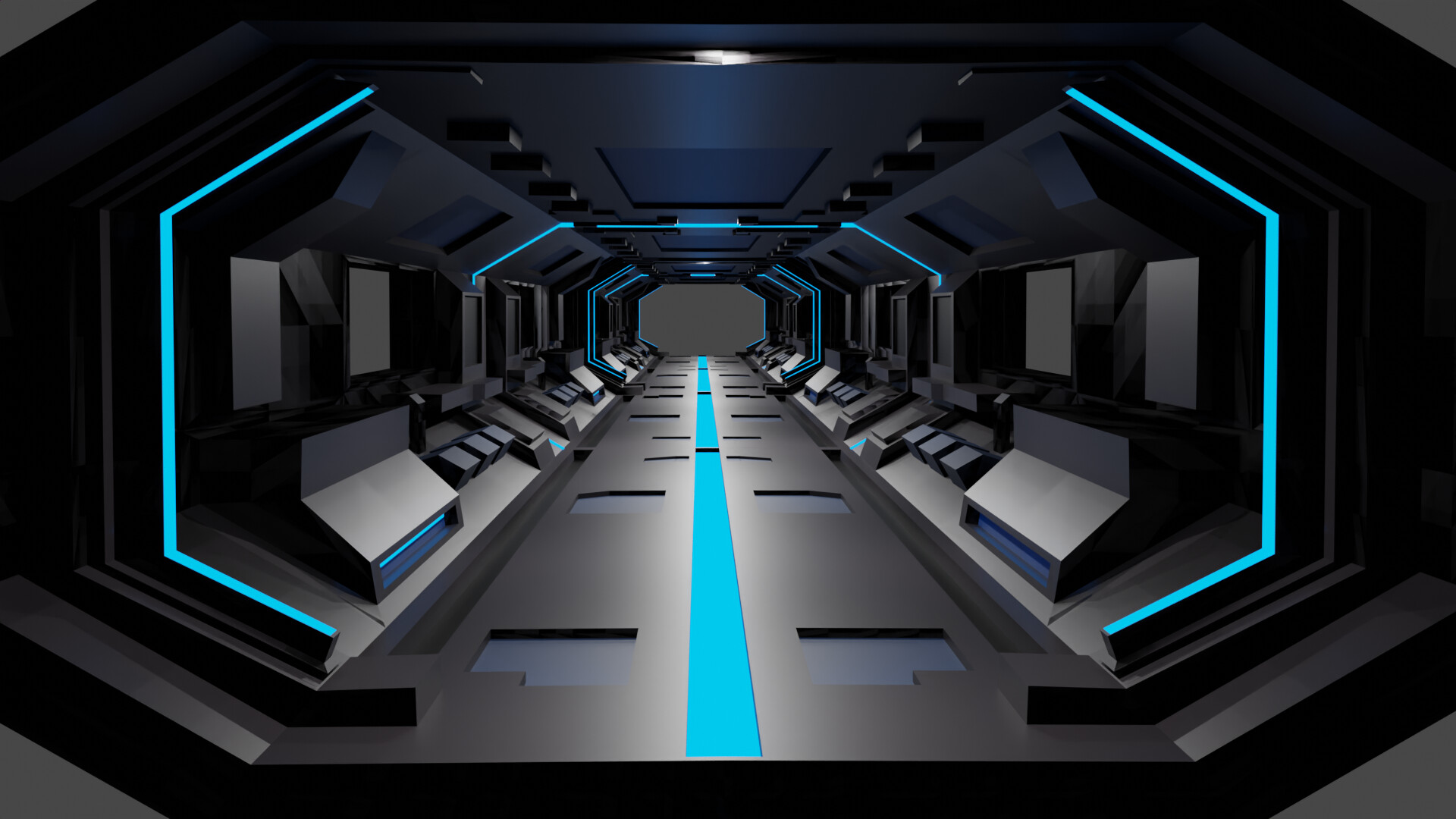 ArtStation - Alien Corridor