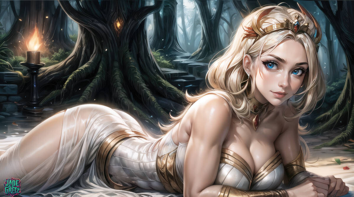 ArtStation - Eternal Luminescence: She-Ra's Boundless Valor by Jade Gretz