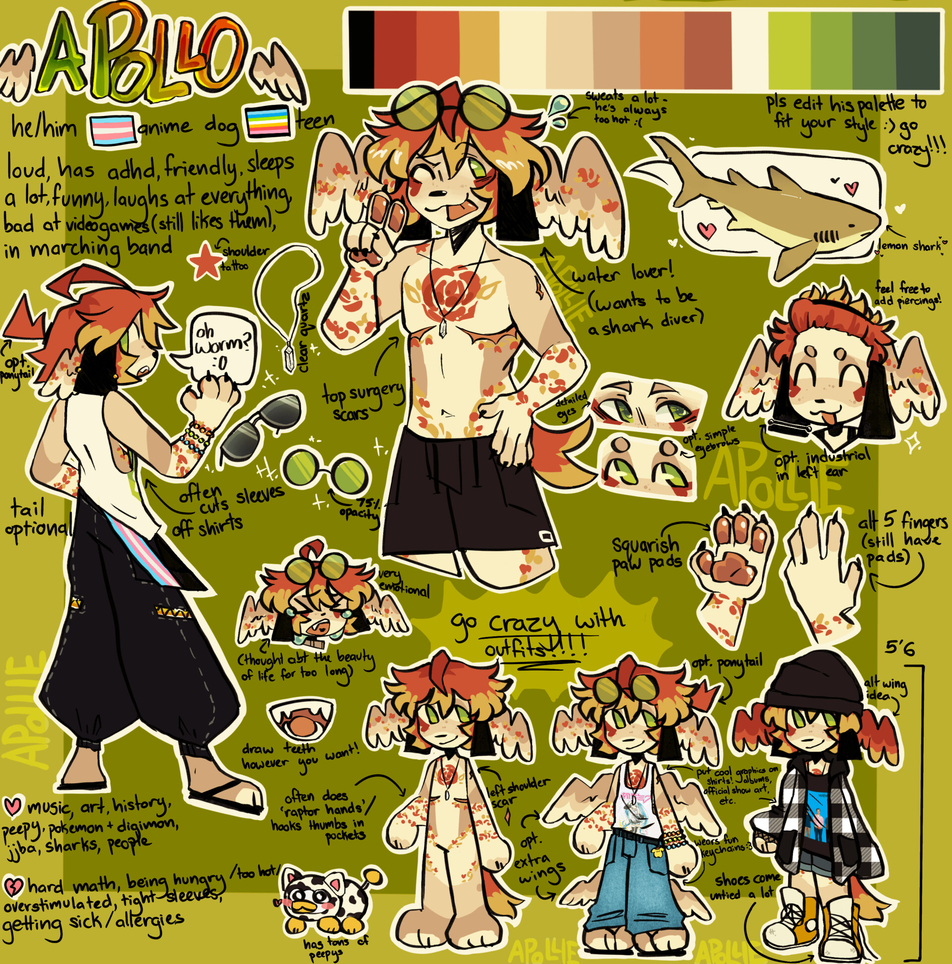 ArtStation - Apollo Ref Sheet