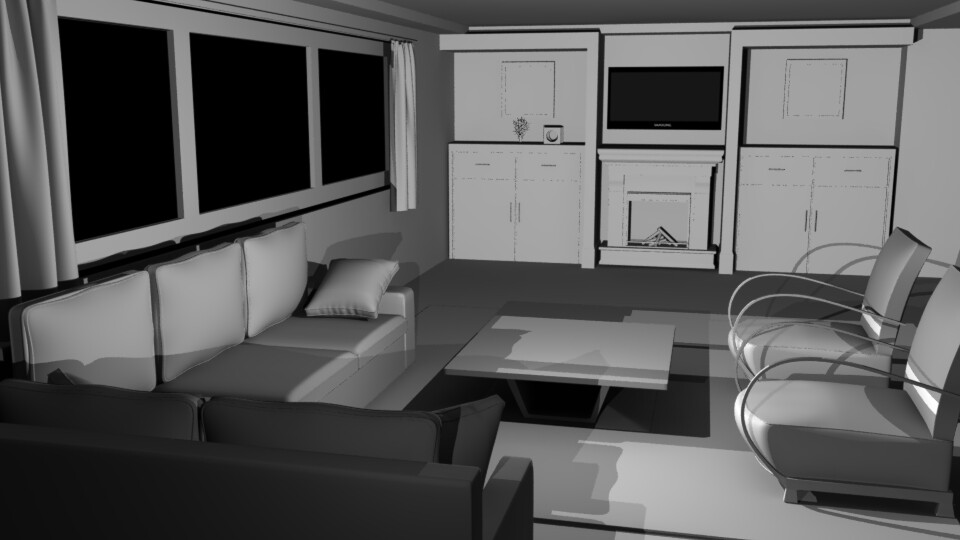 ArtStation - BG Interior Modeling