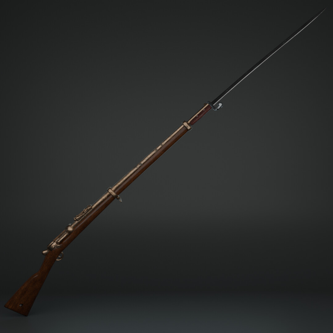 ArtStation - Chassepot Rifle