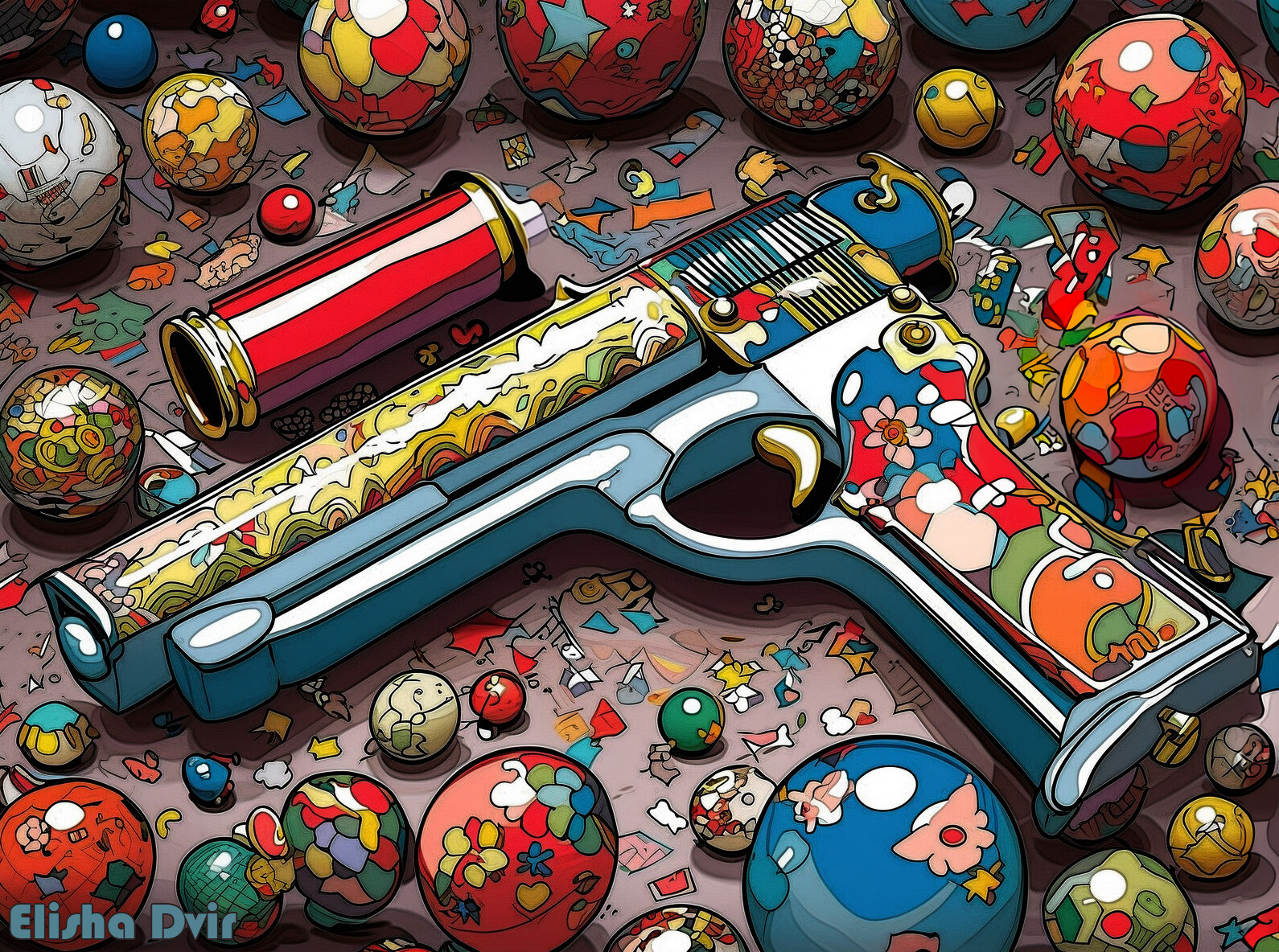 ArtStation - A gun