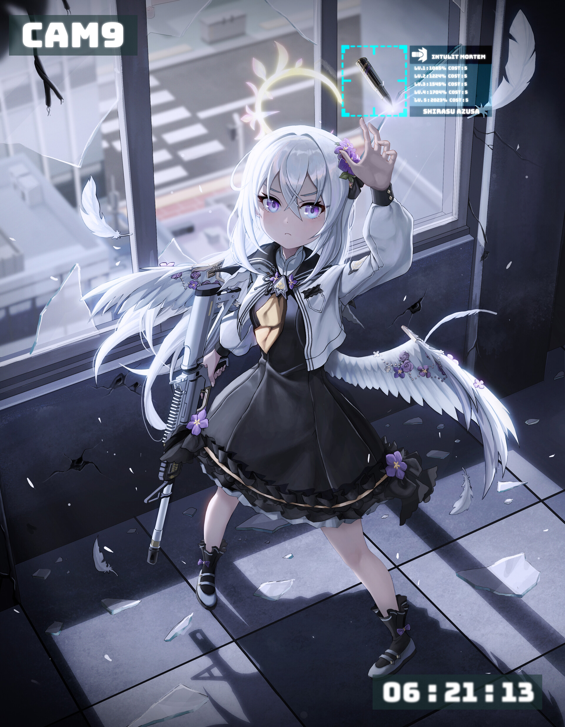 ArtStation - Blue Archive Azusa fan art