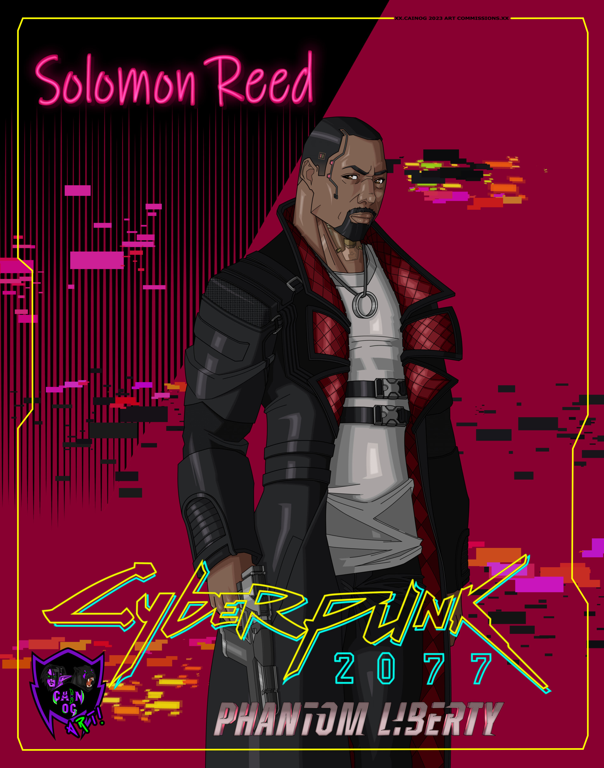 ArtStation - Cyberpunk 2077 Phantom Liberty Solomon Reed