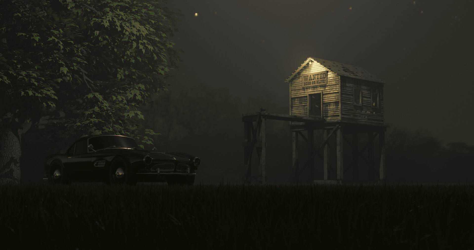 ArtStation - Night scene