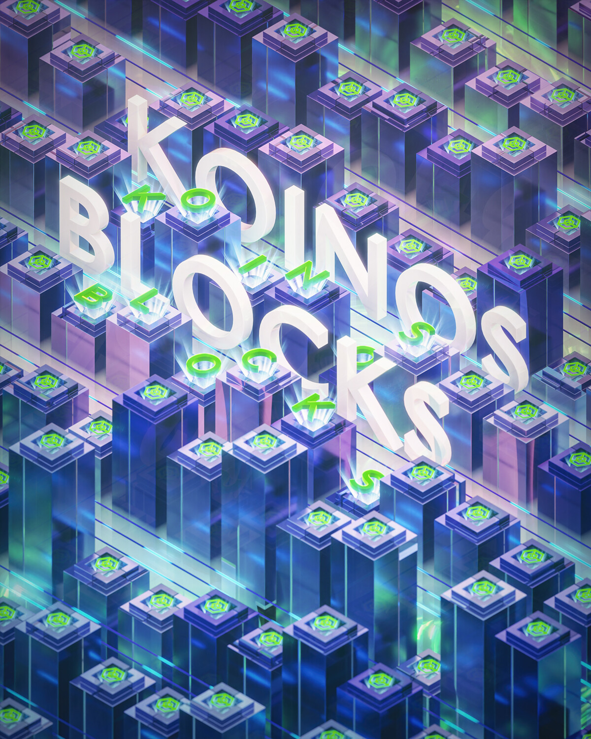 ArtStation - 19. Koinos Blocks 🟩🟨🟥