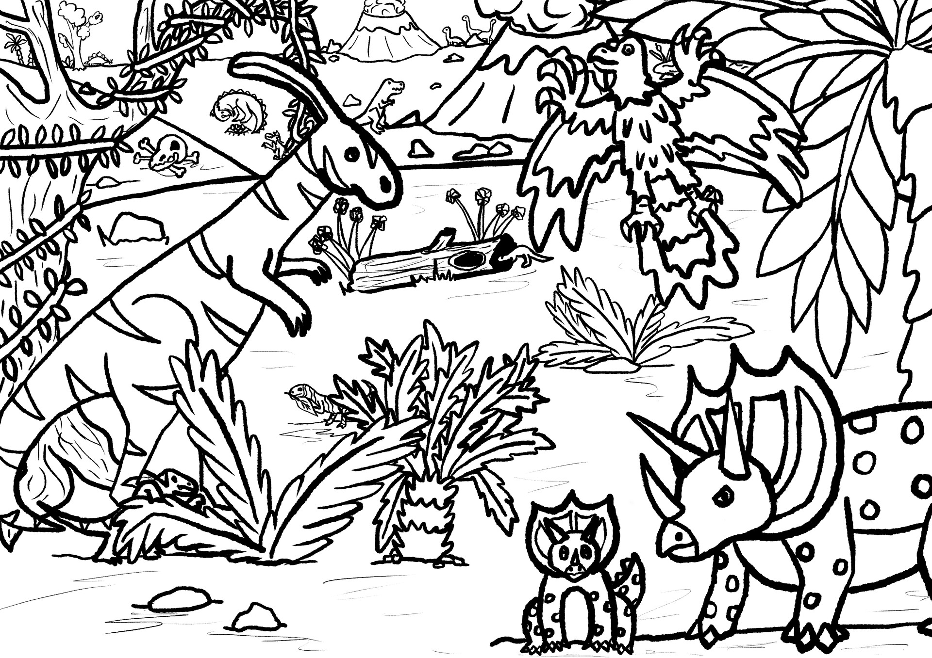 neighborhood coloring pages