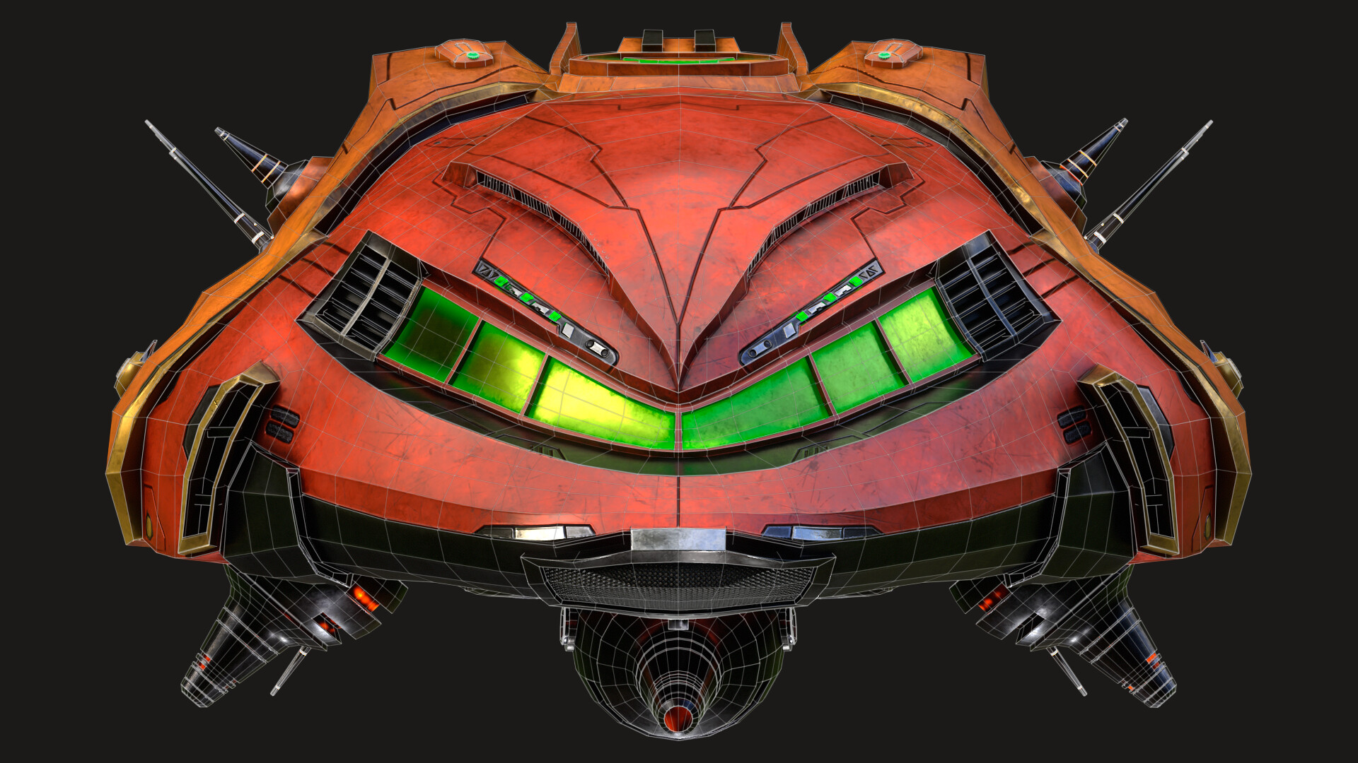 Kevin Espinal Barrera - Samus Gunship
