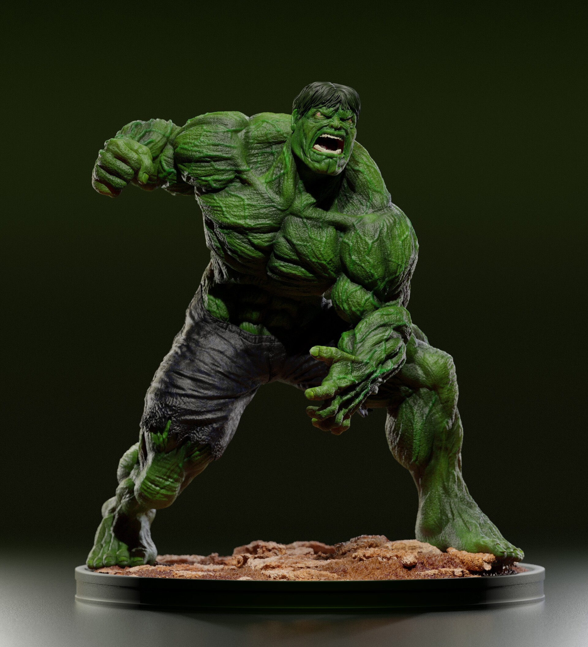 ArtStation - Hulk Action Figure
