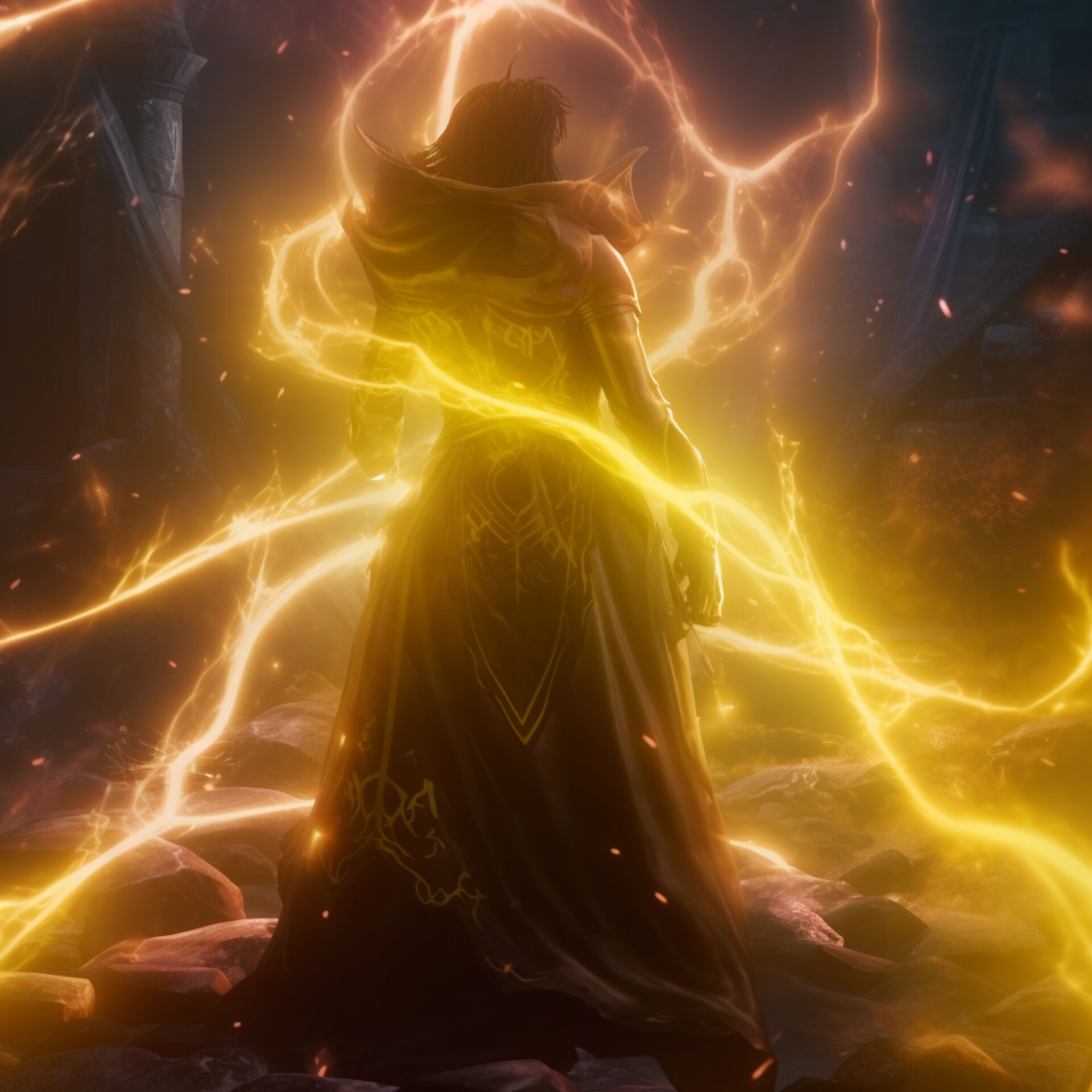 ArtStation - Cinematic Spell Icons - Electric