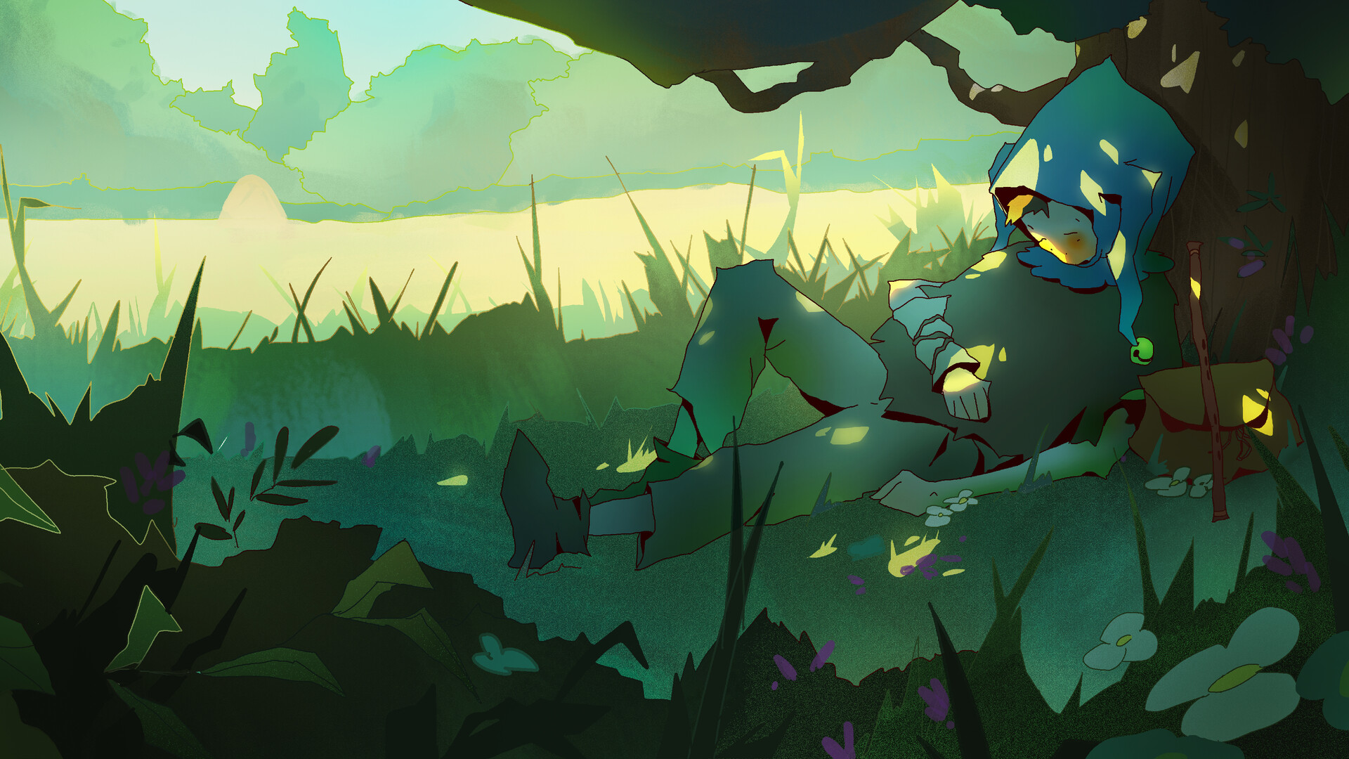 ArtStation - Under the Tree