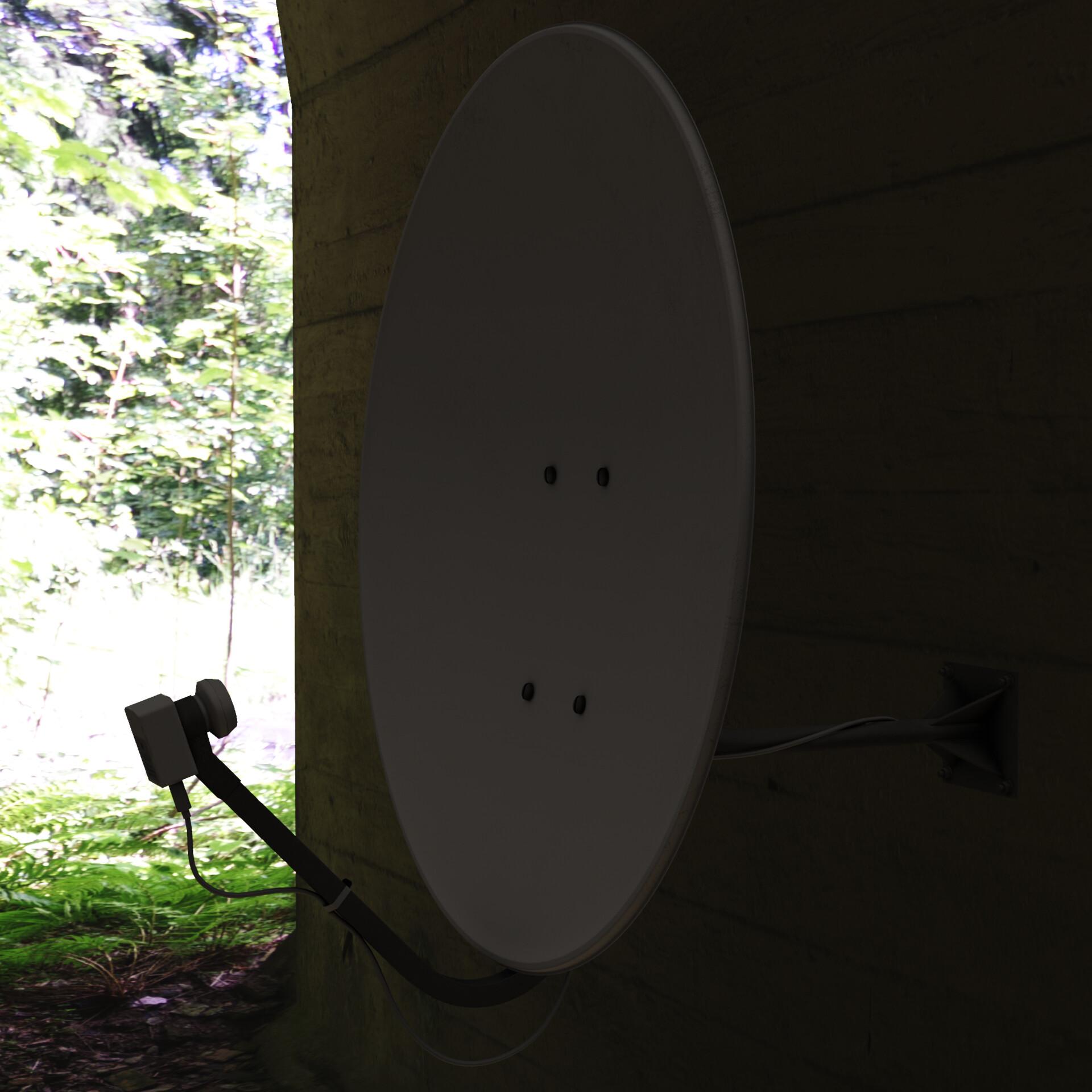 ArtStation - Satellite Dish