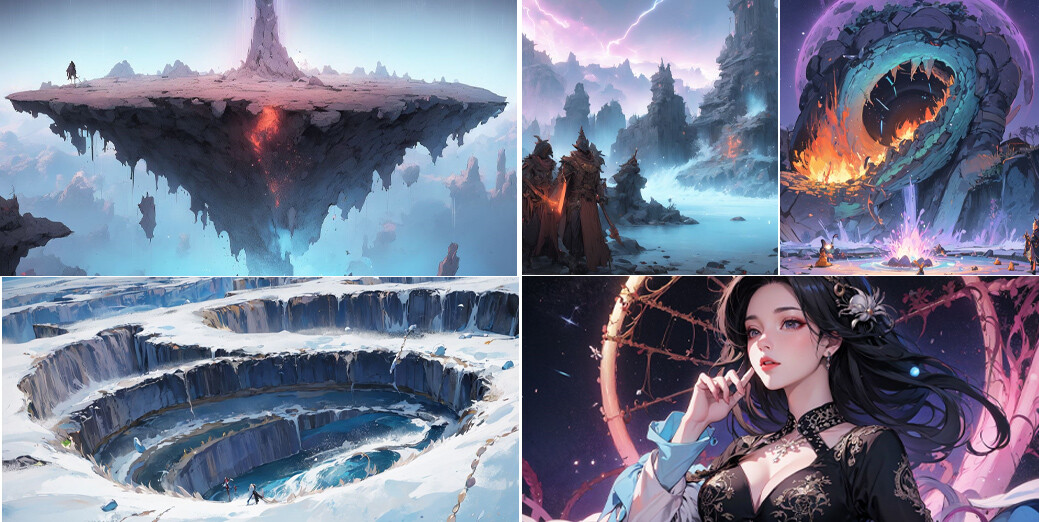 4K Anime Reference Art for Artists and Enthusiasts - 303 Fantasy World ...