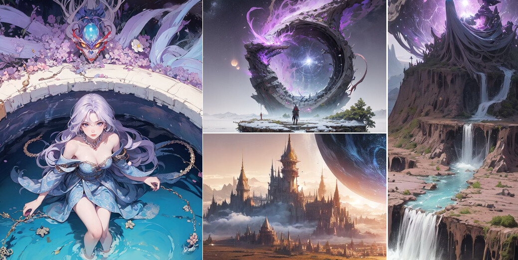 4K Anime Reference Art for Artists and Enthusiasts - 303 Fantasy World ...