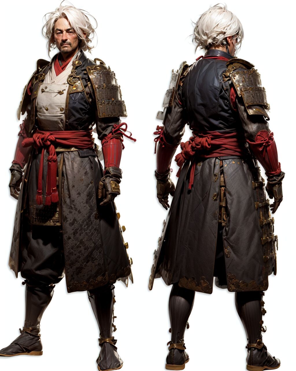 4K Anime Reference Art for Artists and Enthusiasts - 250 Samurai Armor ...