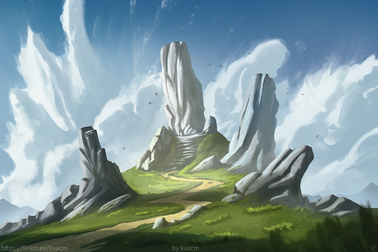 ArtStation - Stone Pillars