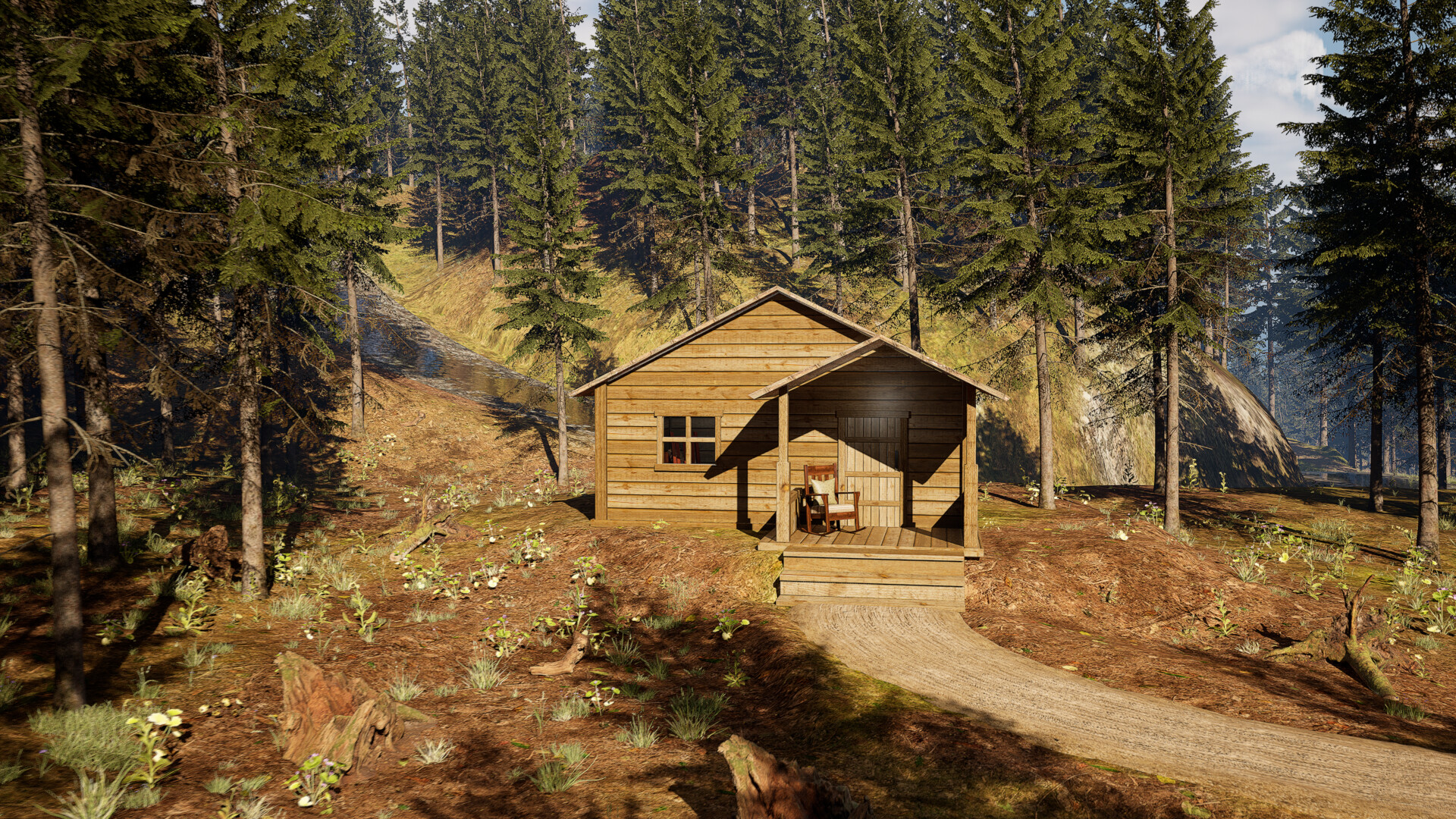 ArtStation - Unreal Engine : House on the hill